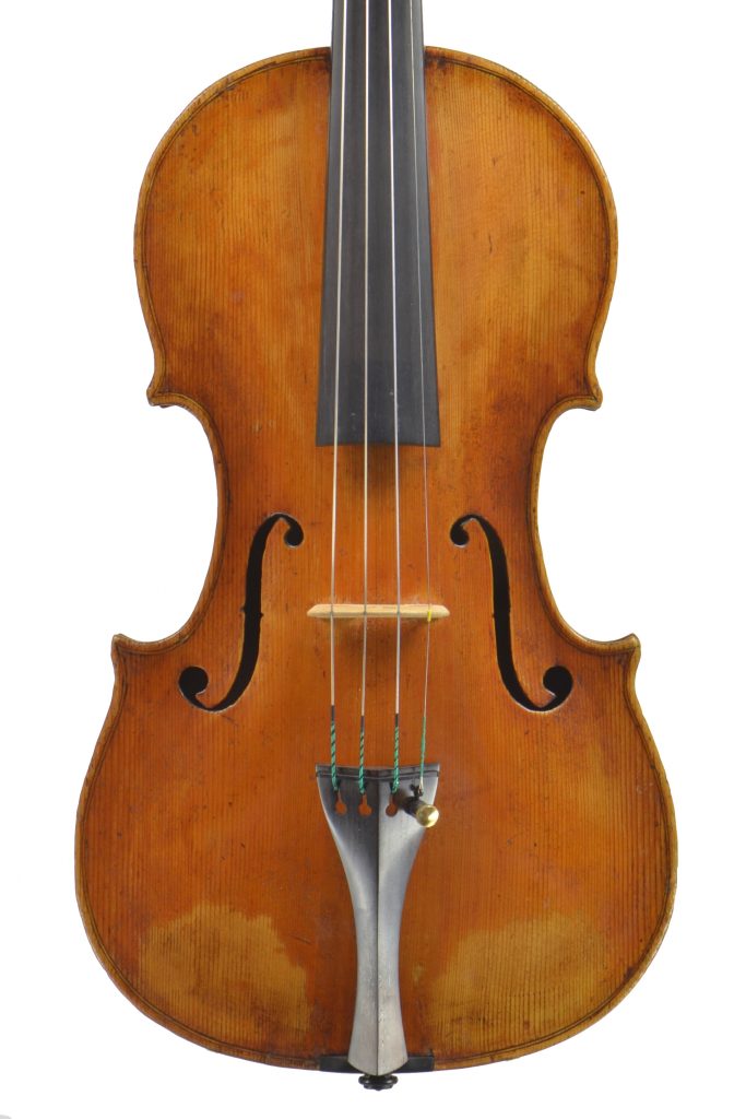 A violin by Alfonso Dalla Corte, Naples c1850 - Bishop Instruments & Bows