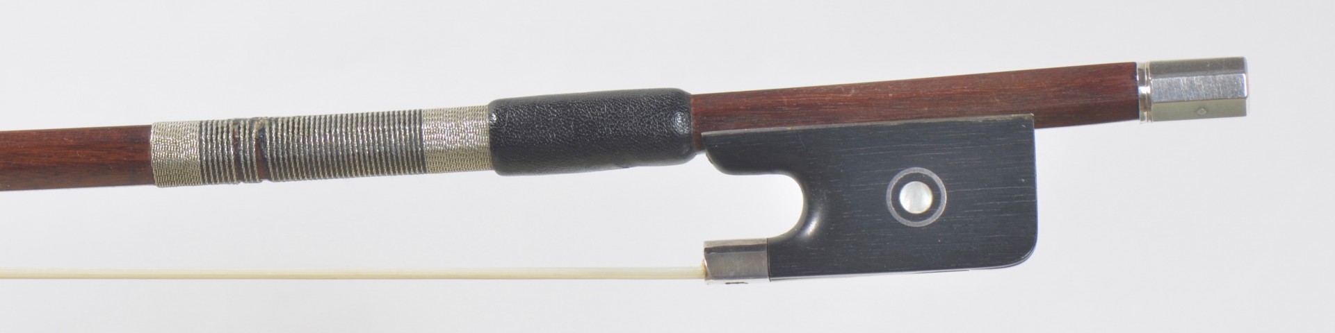 A violin bow by L. Piernot - Bishop Instruments & Bows